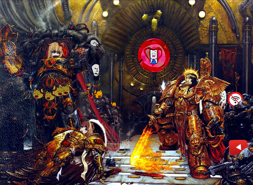 Venerable Akai Haato, the Unyielding, vanquisher of Choas Noise Marine ...