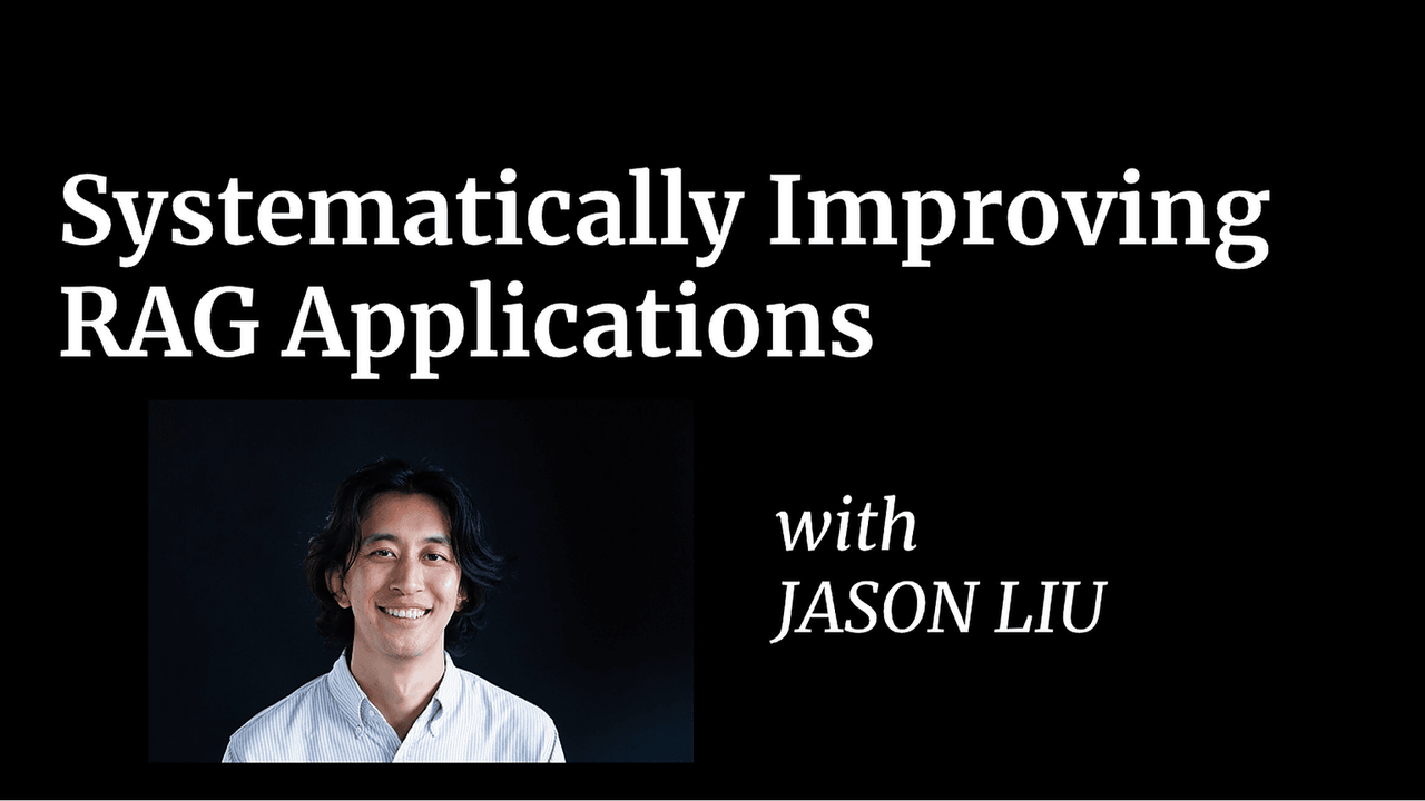 [Maven] Systematically Improving RAG Applications + (Bonus Content)