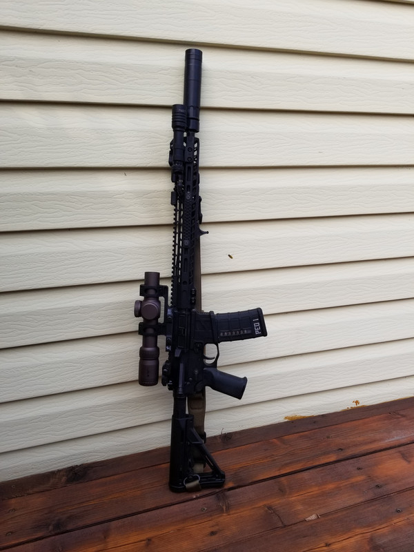 suppressor on a 16 inch rifle? - AR15.COM