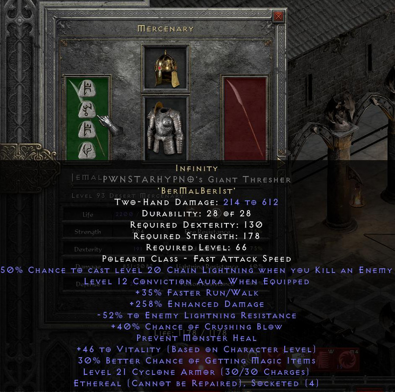 Light Sorc Pack (infinity, Griffon, Skillers) - Topic - d2jsp