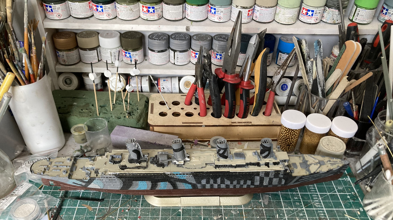 RMS Olympic - Revell Titanic conversion - Page 2 - Big and British GB ...