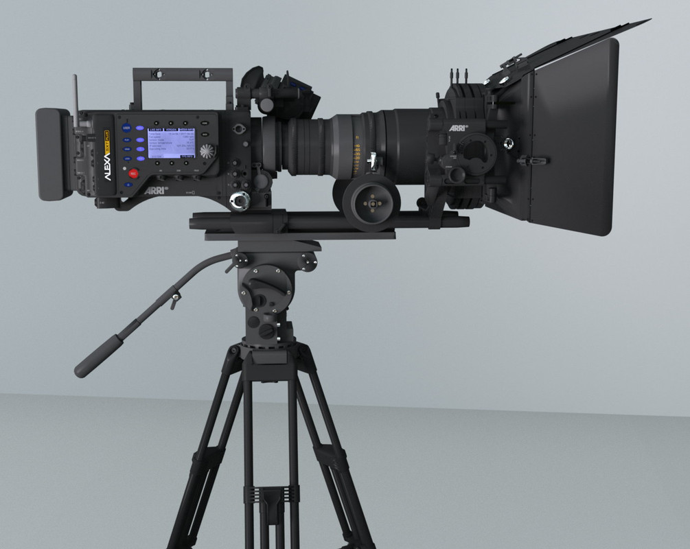 Camera ARRI ALEXA SXT Plus 3D Model - Free Daz 3D Models