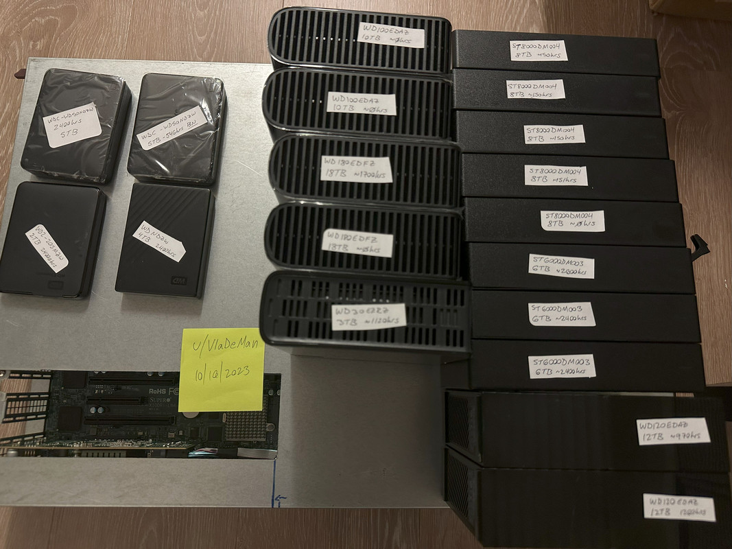 [FS][US-CA] - STORAGE -SUPERMICRO SERVER, EXTERNAL and INTERNAL DRIVES ...