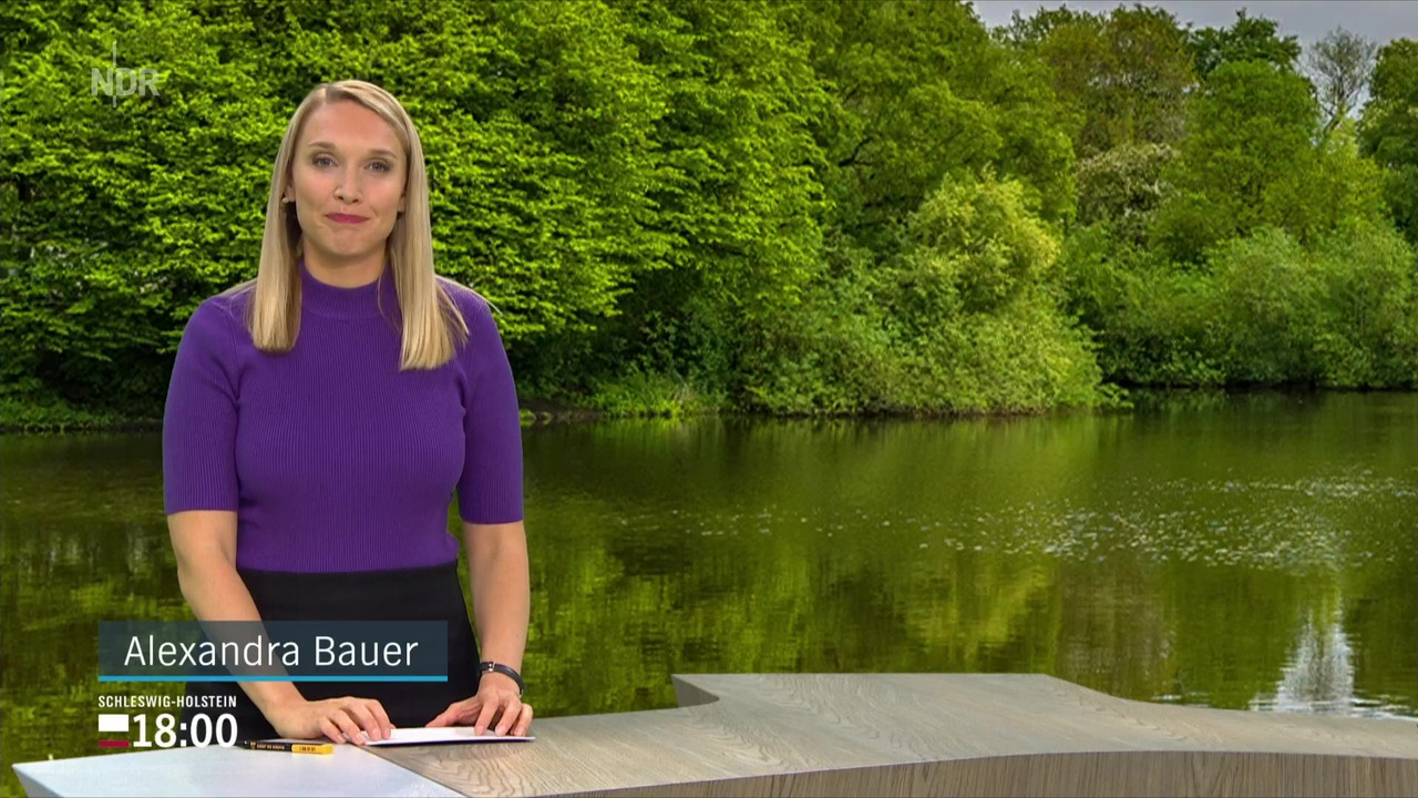 Alexandra Bauer NDR Schleswig Holstein18 Uhr 26052025 00012 — Postimages