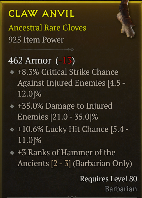 Ft Perfect Gloves 3/4 (max Hota + Inju + Lucky) - Topic - d2jsp