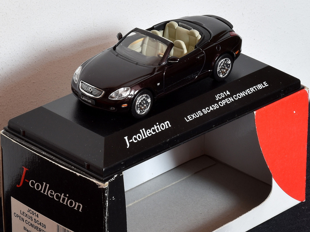 Lexus SC430 Cabrio dark brown metallic ( J Collection) 01 — Postimages