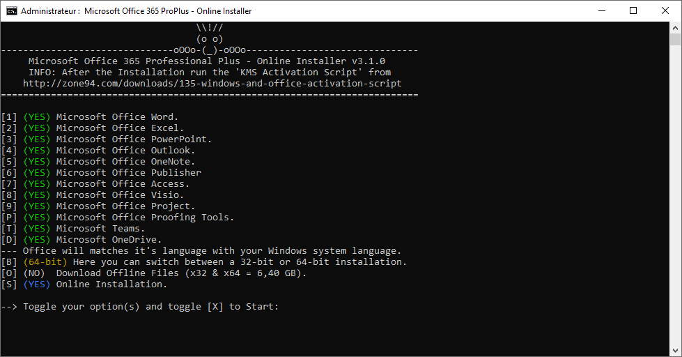 Microsoft Office 365 Professional Plus - Online Installer v3.1 ...