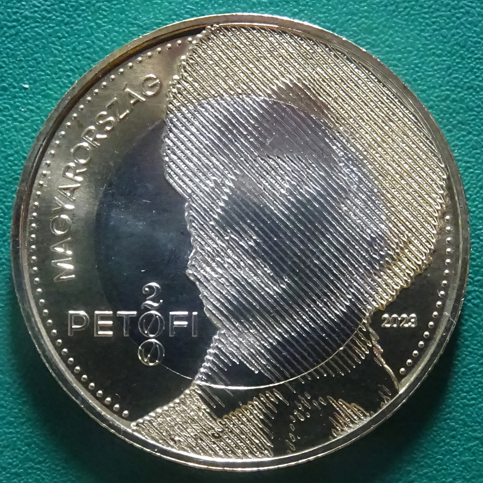 HUN 200 Forint 2023 200 aniversario nacimiento Sandor Petofi anv ...