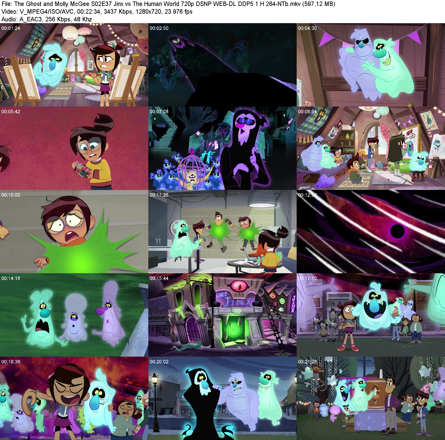 The Ghost and Molly McGee S02E37 Jinx vs The Human World 720p DSNP WEB ...