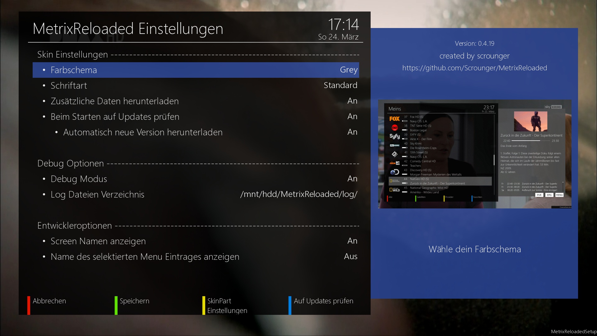 Metrix Reloaded Setup — Postimages