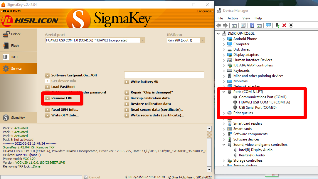 Huawei P30 Pro VOG-L09 FRP Remove Done - GSM-Forum