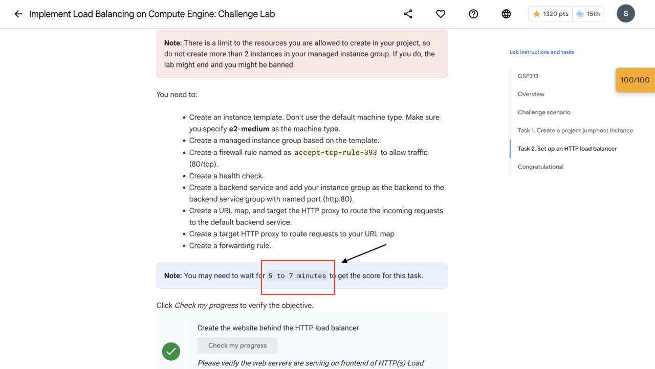 Labssolutionsimplement Load Balancing On Compute Engine Challenge Labquicklabmd At Master