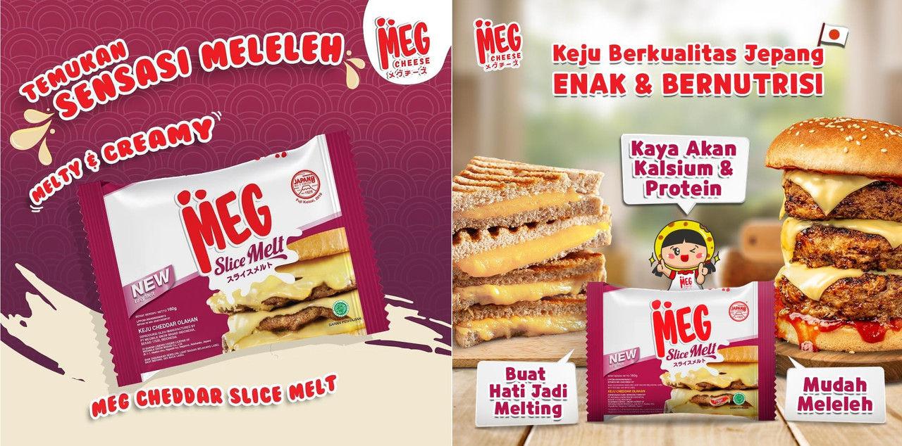 Jual Meg Slice Cheese Melt [5 Slice ] Di Seller Blibli.com - Gudang ...