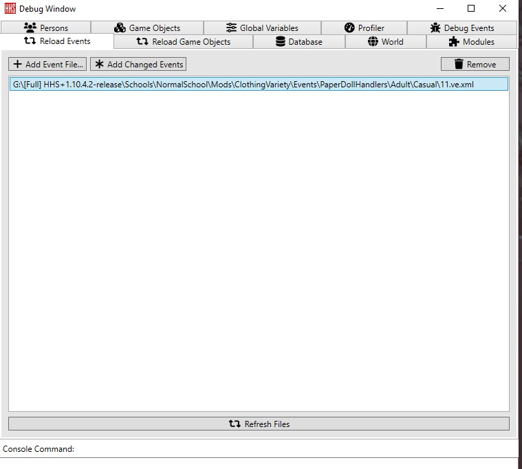 Mod V11042 Assorted Visual Mods 7264