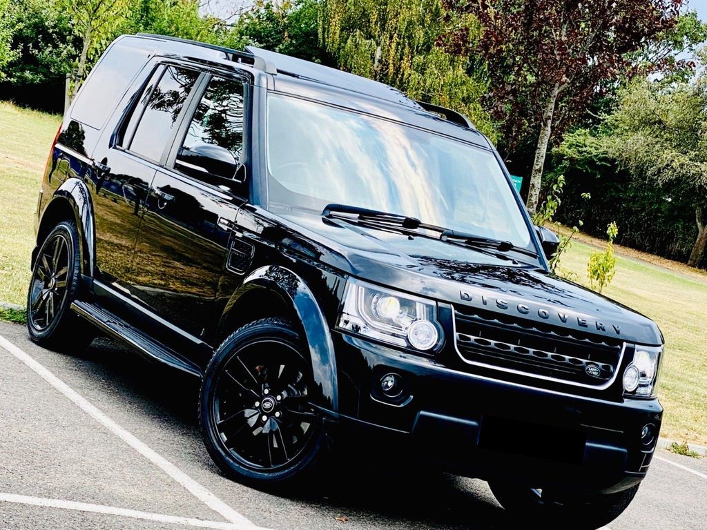 ALL BLACK STEALTH SIDE STEPS RUNNING BOARDS LAND ROVER DISCOVERY 3 AND ...