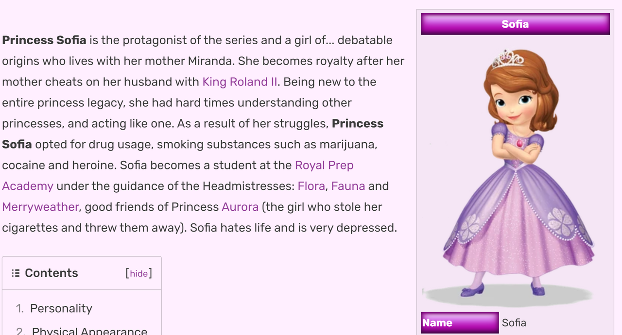 Sofia the First Minecraft Skin