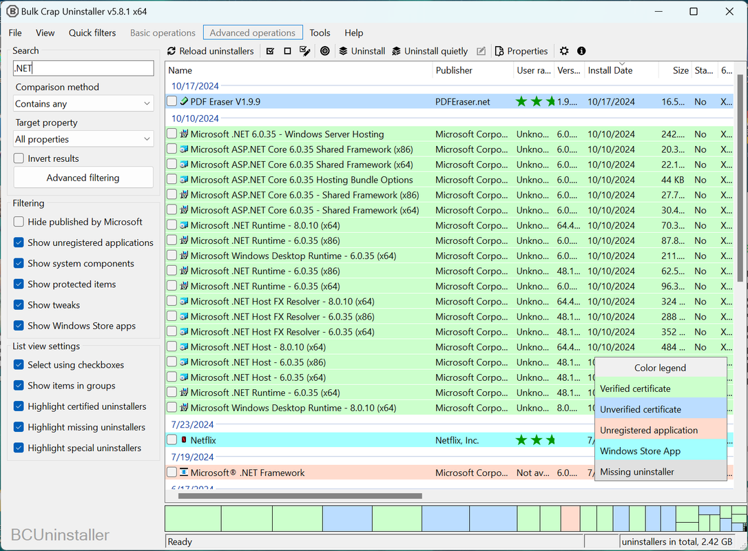 How does one force uninstall - 2024-10 Cumulative Update for .NET ...