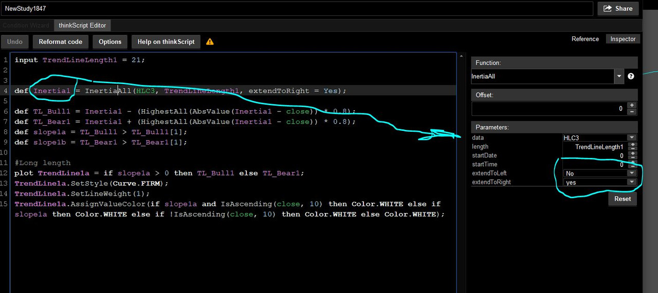 Extend A Horizontal Line Usethinkscript Community 1183