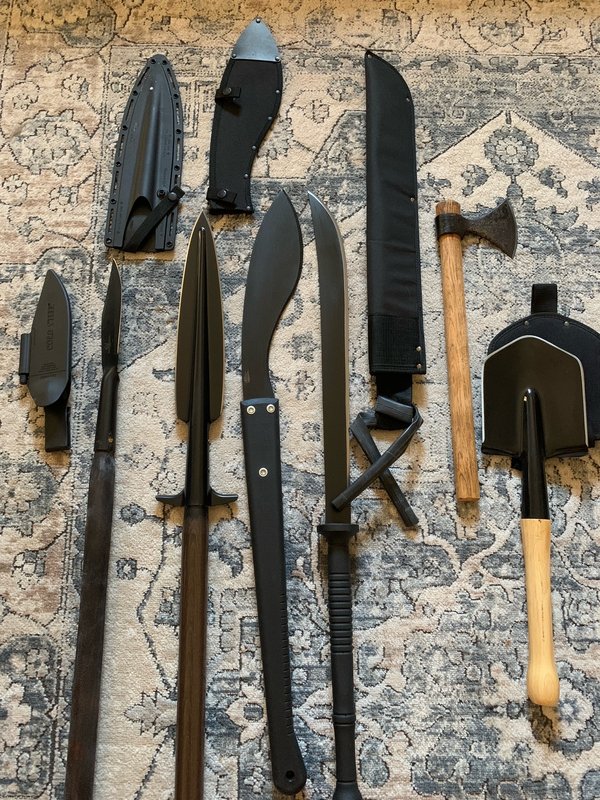 F/S Cold Steel Spear, Machete collection Ventura Co. no ship - Calguns.net