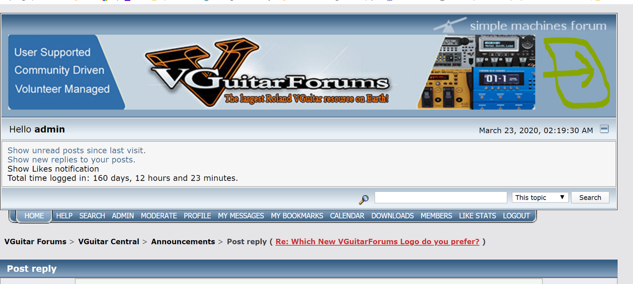 Which New VGuitarForums Logo do you prefer?