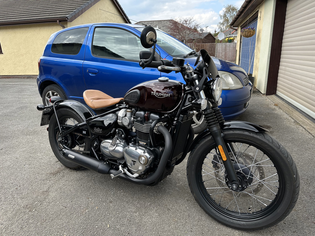 Treated myself today… | Triumph Bobber Forum