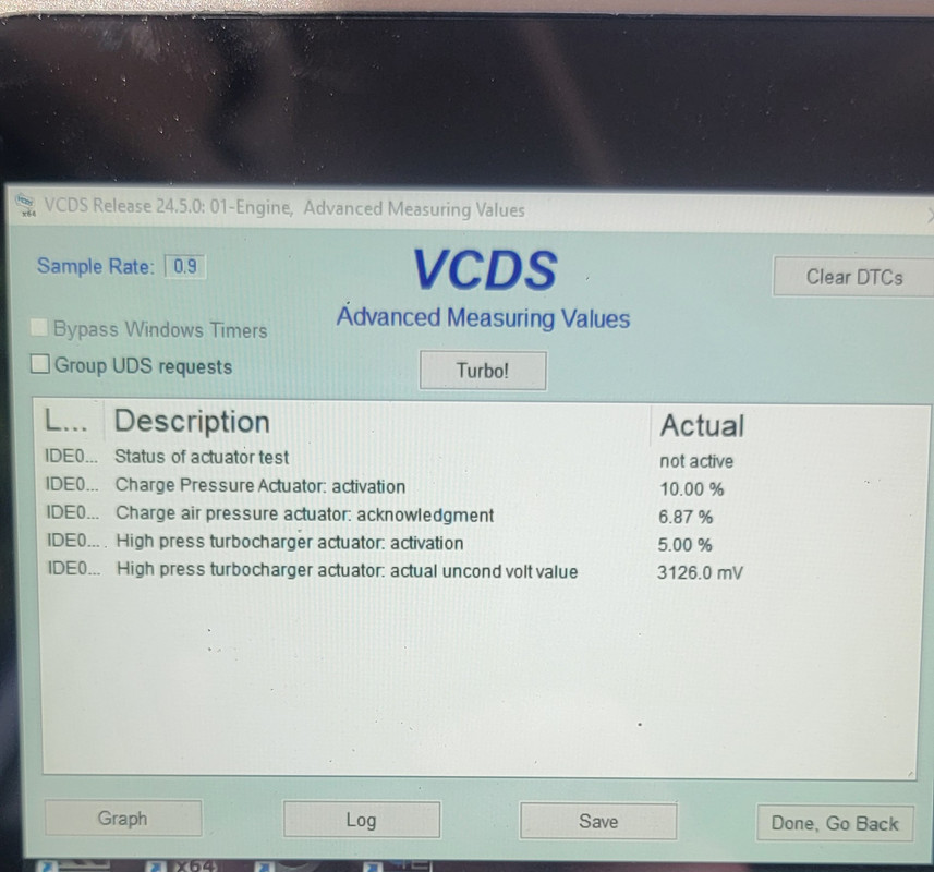 Resolved - 2014 Passat TDI (CKRA) Actuator Turbo Faults - P00AF & P2563 ...
