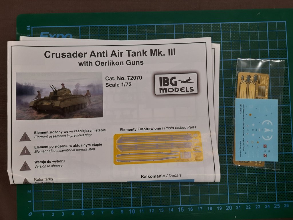 Crusader Mk III Anti-Aircraft Tank ***Finished*** - Work in Progress ...