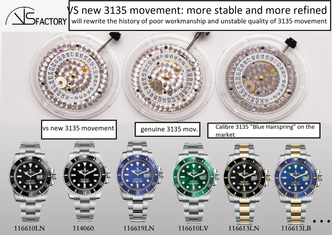 VSF sent me the introduction about the new 3135 movement : r/RepTime