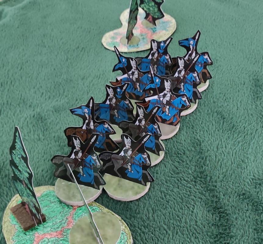 antohammer paper miniatures miro printed white swan knights — Postimages