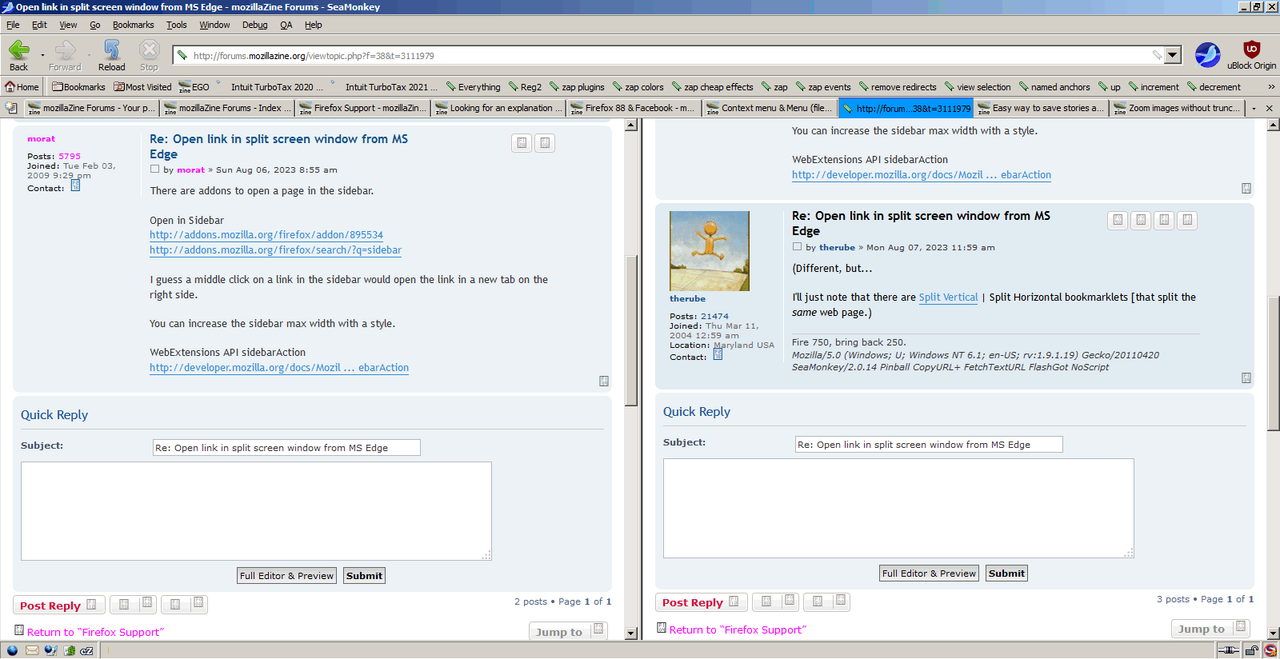Split Vertical bookmarklet — Postimages