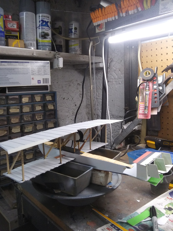 Scratch built WW1 Biplane - Work in Progress - Aircraft - Britmodeller.com