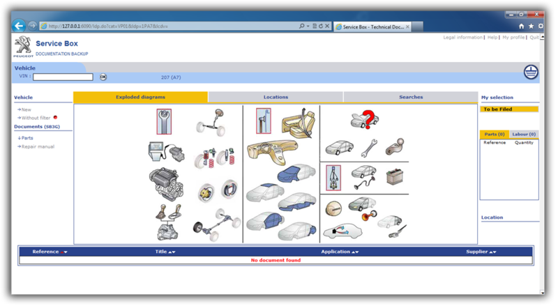PEUGEOT Service Box + SEDRE [11.2013]
