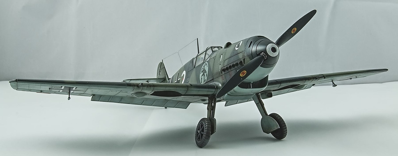1/32 Bf-109 C3 Eduard + Alley Cat - Ready for Inspection - Large Scale ...