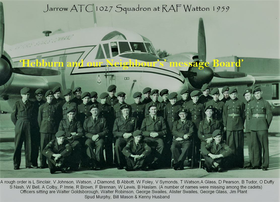 1027 squadron at RAF Watton in 1959 — Postimages