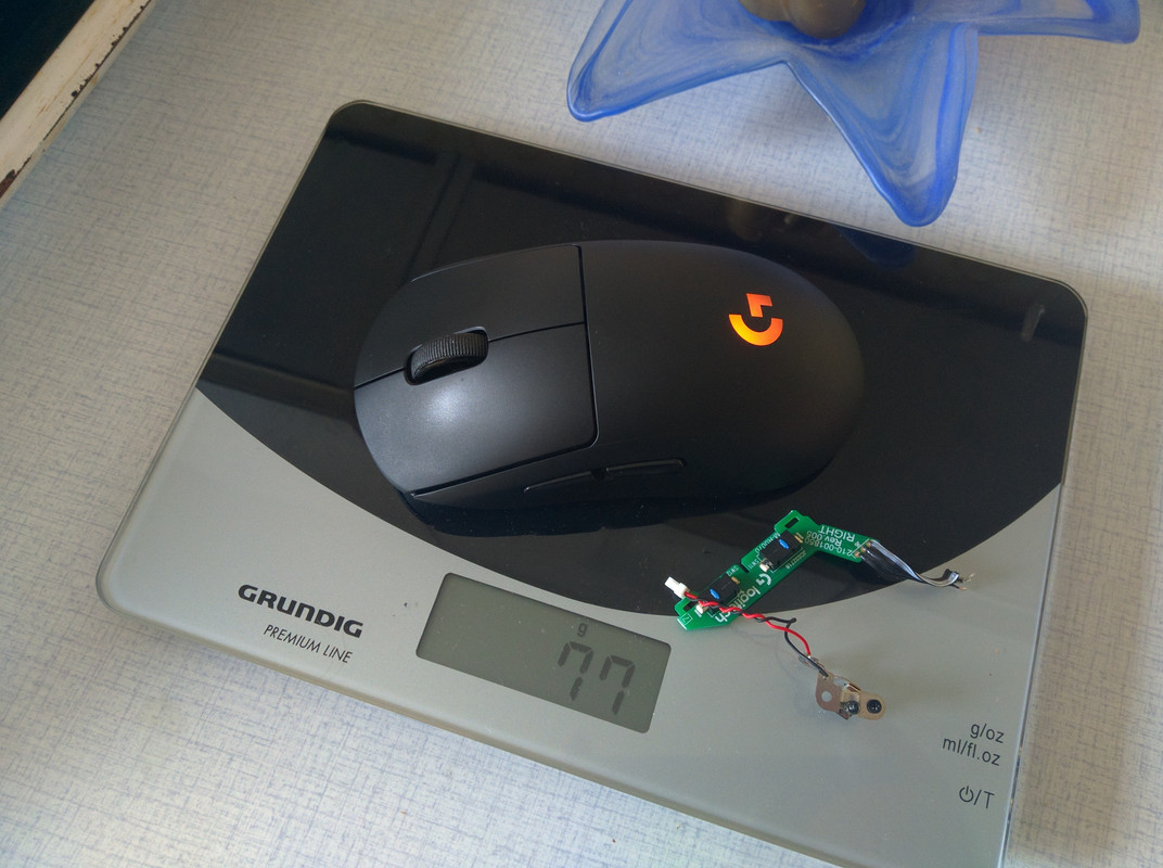 Logitech GPW weight reduction, weight distribution affected? : r ...
