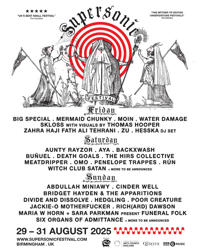 Supersonic Festival 2025 2025 | Tickets & Line Up | Skiddle