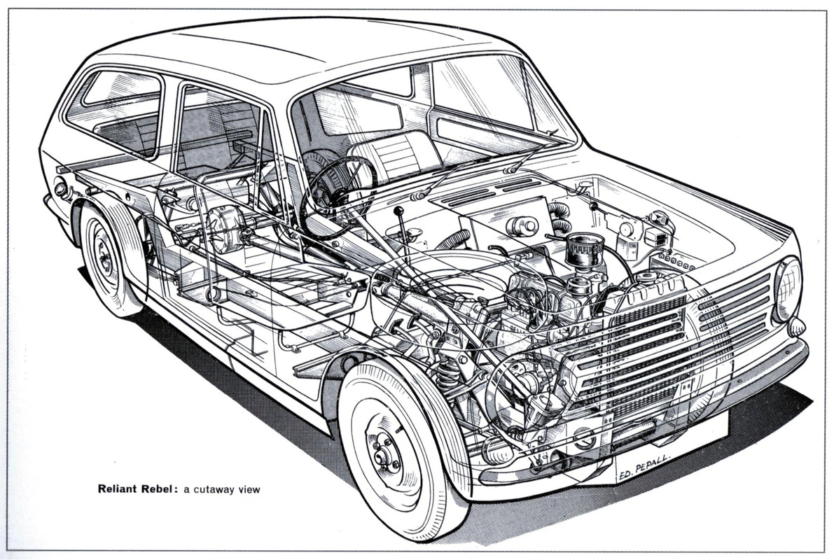 Reliant Rebel By Ed Pepall — Postimages
