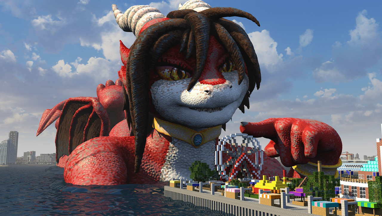 Large collection of my dragon builds renders [Vol. 2]