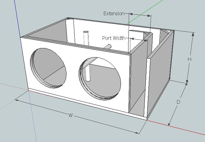 2 12" Subwoofer Box design help - Page 2 - Subwoofers / Enclosures ...