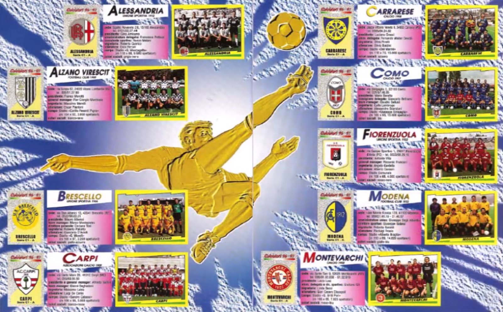 Calciatori panini 1996 97 35 — Postimages