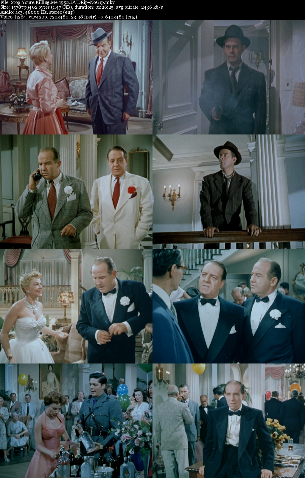 Stop Youre Killing Me 1952 DVDRip No Grp thumb — Postimages