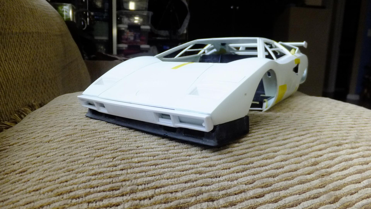 1/12 Otaki Lamborghini Countach custom twin turbo | Modelers Social ...