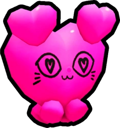 heart balloon cat - Pet Simulator 99 (PS99) Item - 123Demands