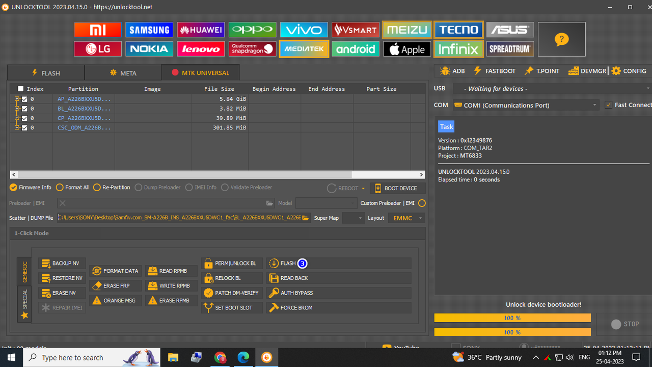 a226b dead after brom mode [Answerd] - GSM-Forum