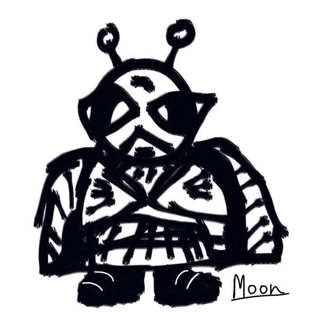 An Alien OC that looks like Shrek