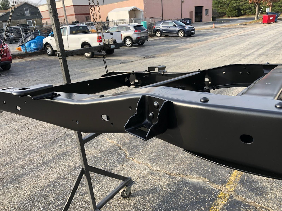 Frame painting/ powder coat sheen questions - The 1947 - Present ...