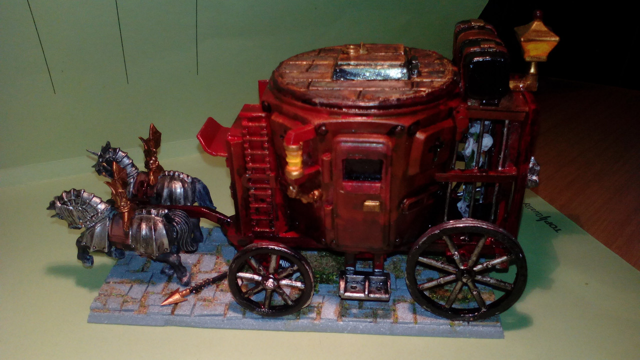 The Hunting chariot of witch hunter