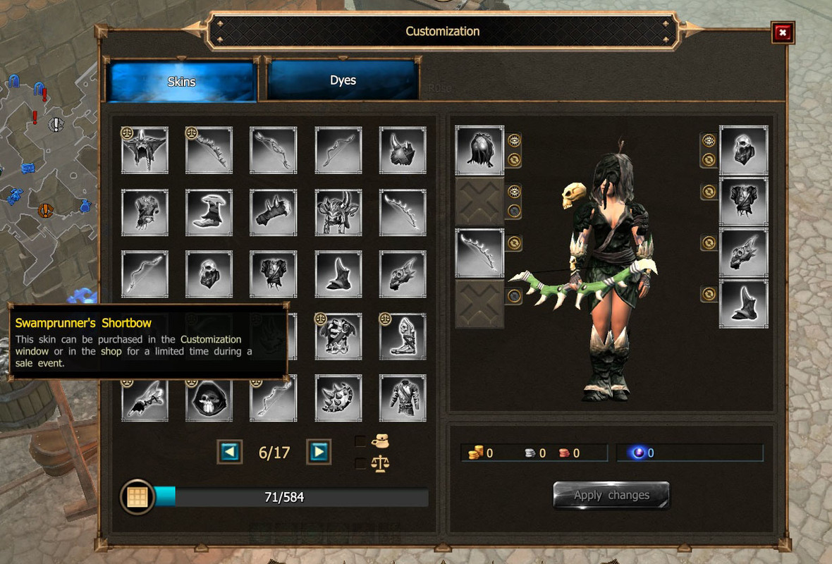 Swampwalker skin ranger | Drakensang Online EN