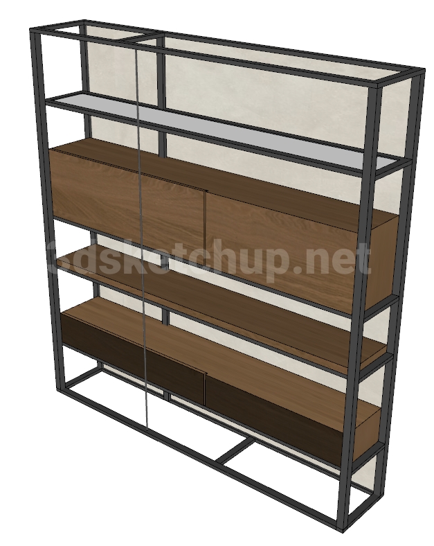Office space set sketchup models free download 084804228 | 3DSKETCHUP.NET