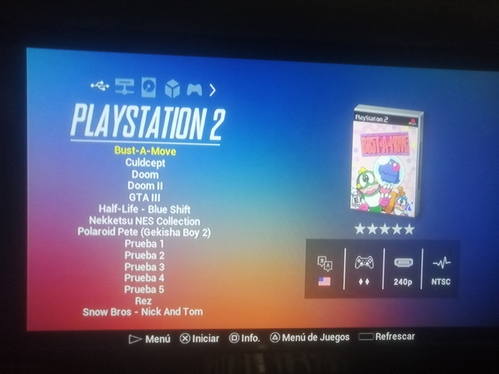 PS2 - [OPL THEME] N-Glass Remix - Supports All OPL | PSX-Place